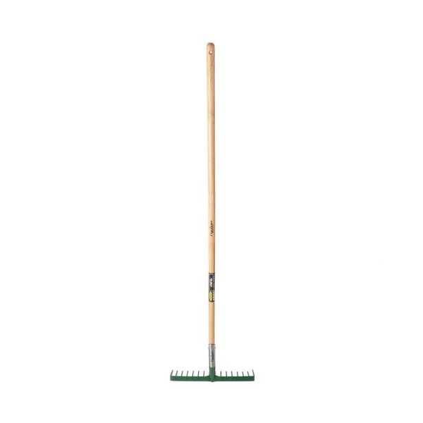 RAKE LANDSCAPE TIMBER HANDLE 16T CYCLONE | Steve Jones Landscaping
